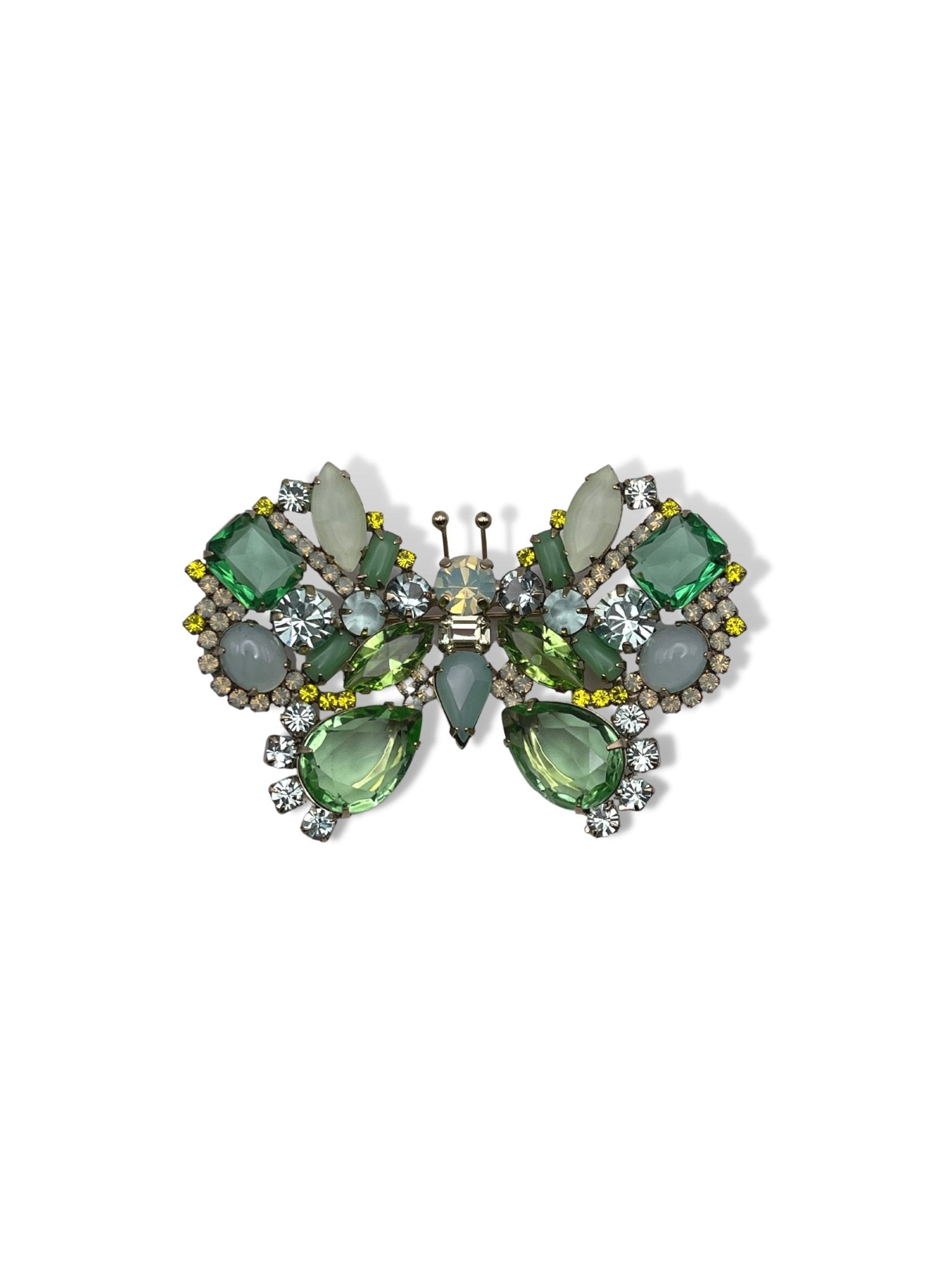 Loren Hope Brooch - Butterfly With Swarovski - Nina Nieves